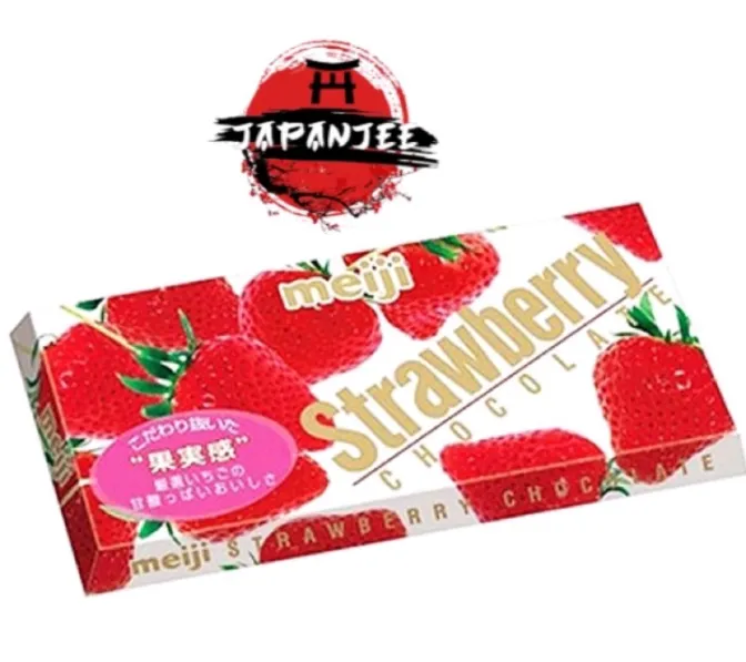 Meiji Japan Strawberry Chocolate 46grams | Lazada PH