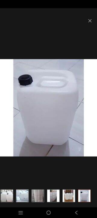 jerigen/Derigen putih kapasitas 20 liter | Lazada Indonesia
