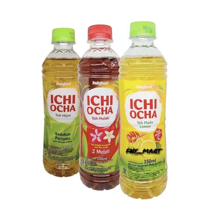 Ichi Ocha 350ml / Ichi Ocha Teh Melati & Teh Hijau 350ml / Ichi Ocha ...