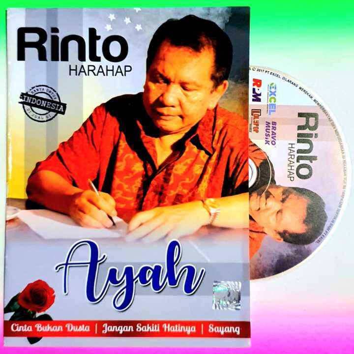 KASET VCD ASLI ORIGINAL VIDEO MUSIK LAGU RINTO HARAHAP-LAGU KARAOKE POP INDONESIA TEMBANG LAWAS ...