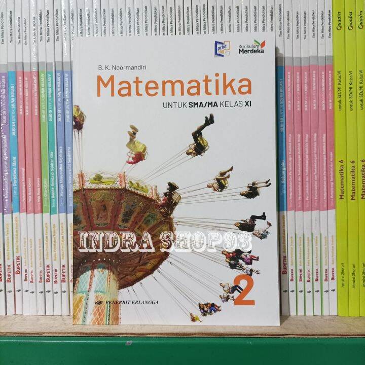 Buku Matematika Kelas 11/XI 2 SMA Erlangga Kurikulum Merdeka | Lazada Indonesia
