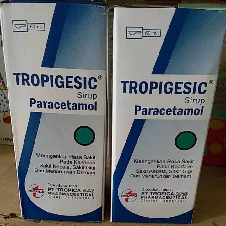 TROPIGESIC SIRUP || OBAT DEMAM || OBAT PUSING || OBAT PANAS || OBAT ...