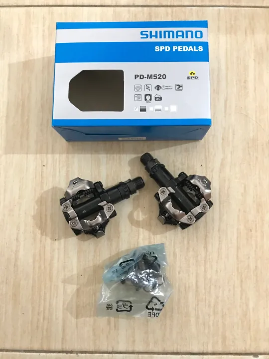 Pedal Shimano PD M520 Cleat Black | Lazada Indonesia