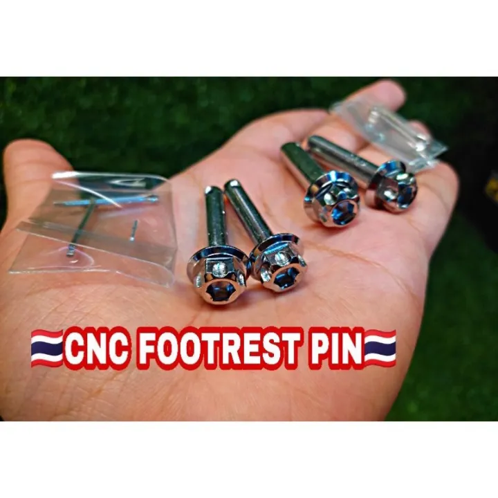 🇹🇭 HENG CNC FOOTREST for MIO / RAIDER CARB / RAIDER Fi (ORIGINAL CNC)🇹🇭 ...