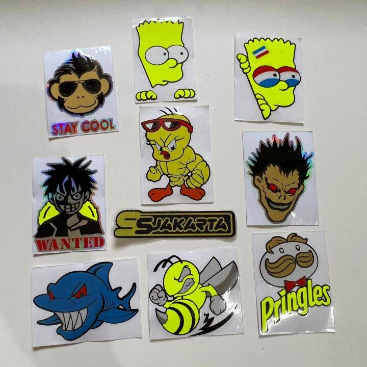 STICKER STIKER ONE PIECE TWEETY JOKER LEBAH CUTTING | Lazada Indonesia