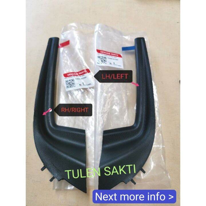 ORIGINAL PERODUA ALZA (2007-2021) GRILLED WIPER SIDE COVER SIDE SEAL ...