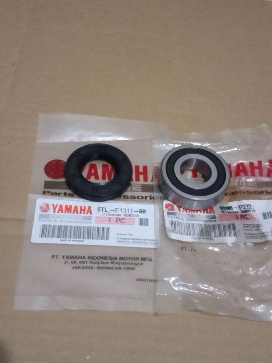 Bearing plus seal roda belakang 5TL yamaha mio mio sporty mio lama mio ...