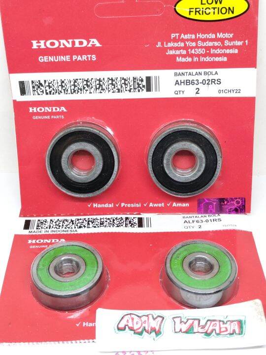 Bearing roda depan set belakang Honda Megapro new Verza 150 CBR150 old ...
