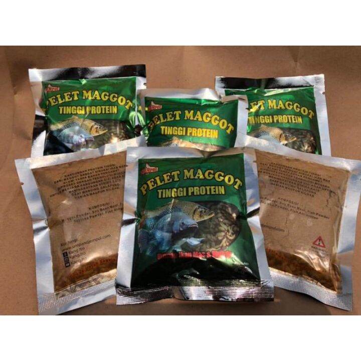 Pelet MAGGOT tinggi protein | Lazada Indonesia