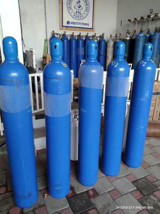 Tabung Argon 6m3 Baru untuk las Tig stainless sudah isi siap pakai ...