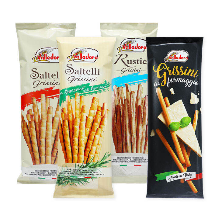 Italian Import Valledoro ICOMON Duller Malt Rosemary Crispy Long ...