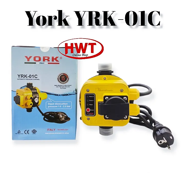 Pressure Control York YRK-01C Automatic Pump Pressure Control | Lazada ...