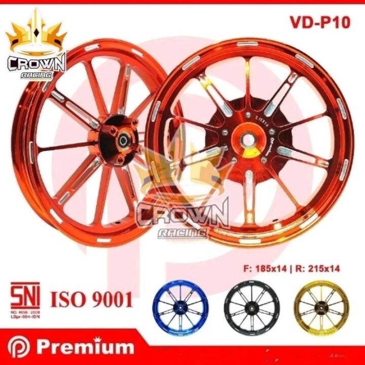 Velg VND VD Premium Ring 14 Beat / Scoopy / Genio / Spacy / Vario 110 125 150 | Lazada Indonesia