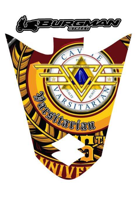 VARSITARIAN front Sticker for Burgman 125 | Lazada PH