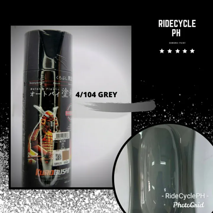 Samurai Paint 4/104 Grey 400ml | Lazada PH
