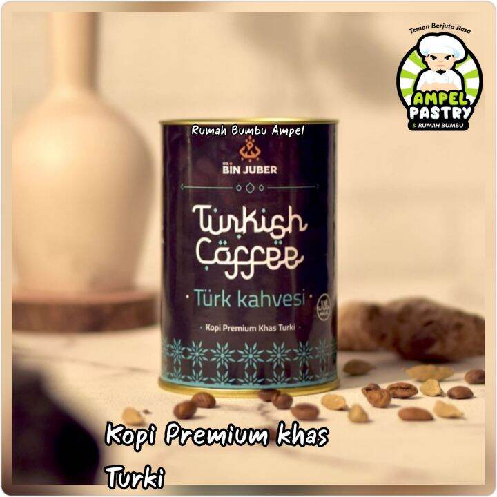 "Turkish Coffee" Kopi Premium khas Turki Bin Juber 100 Gram | Lazada ...