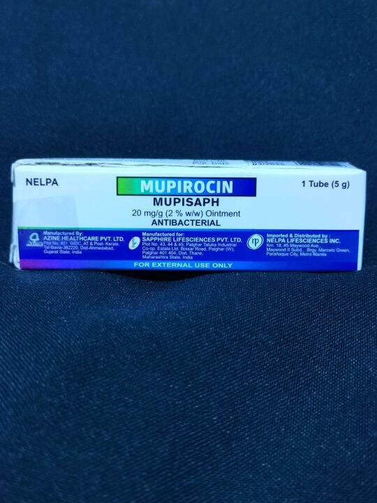 Mupisaph MUPIROCIN 20mg/g (2% w/w) ointment-5g | Lazada PH