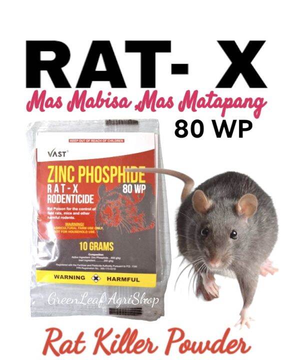 RAT-X 80WP/RACUMIN/RATOL/TRAPP (Rat Poison Powder)LASON SA DAGA ...