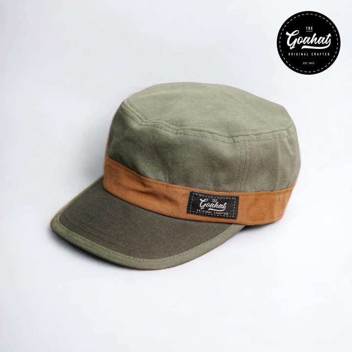 G101 Army Green Cap หมวกแก็ป งานคอตตอนพิเศษ เบา ใส่สบาย ระบายอากาศได้ดี ...
