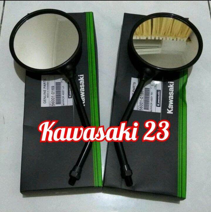Sepasang spion KLX 150 dan w175 w 175 original kawasaki | Lazada Indonesia