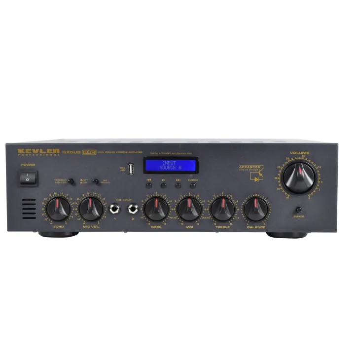 Kevler GX-5UB PRO High Power Videoke Amplifier ( 600 Watts x 2 ...