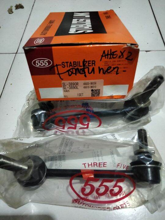 Link stabilizer Fortuner Hilux Triper five 555 japan Original | Lazada ...