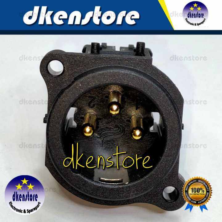 Soket Canon Body PVC Soket XLR Female atau Male Chasis | Lazada Indonesia