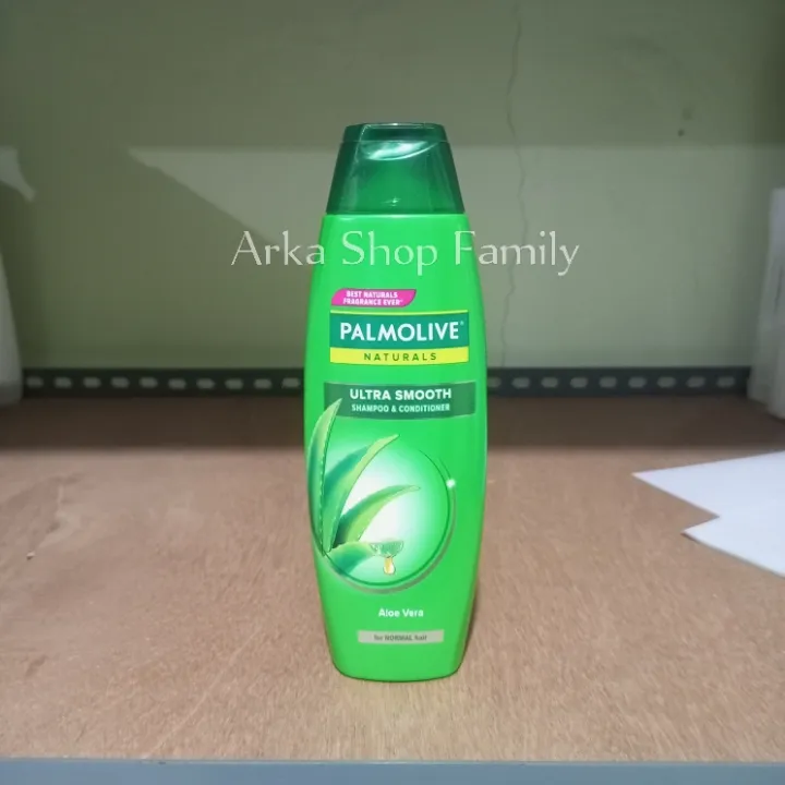 PALMOLIVE Shampoo dan Conditioner Ultra Smooth Aloe Vera 180ml | Lazada ...