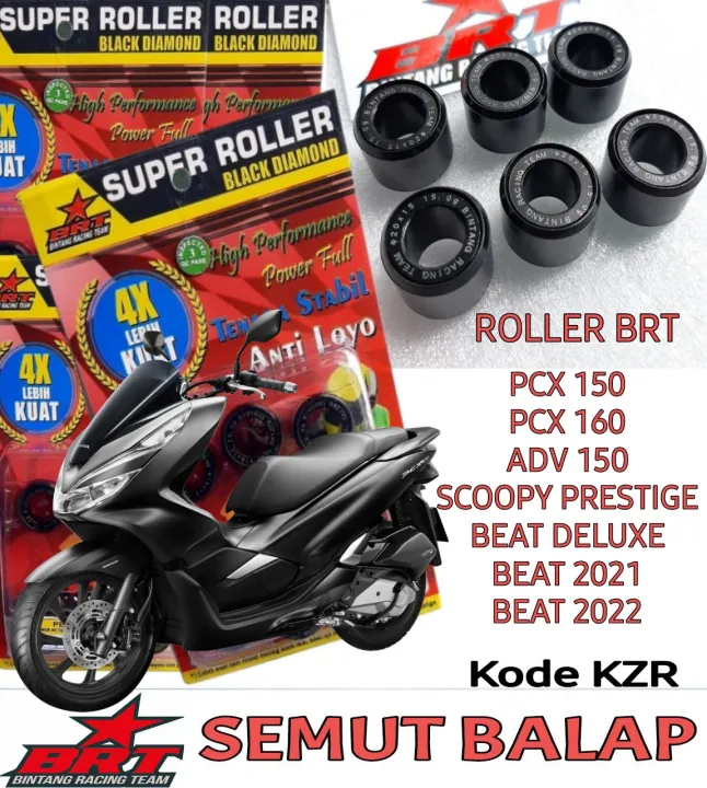 BRT RACING ROLLER SILANG PCX 150 BRT RACING ROLLER MIX 11 15 16 17 18 GRAM PCX 160 BRT RACING ...