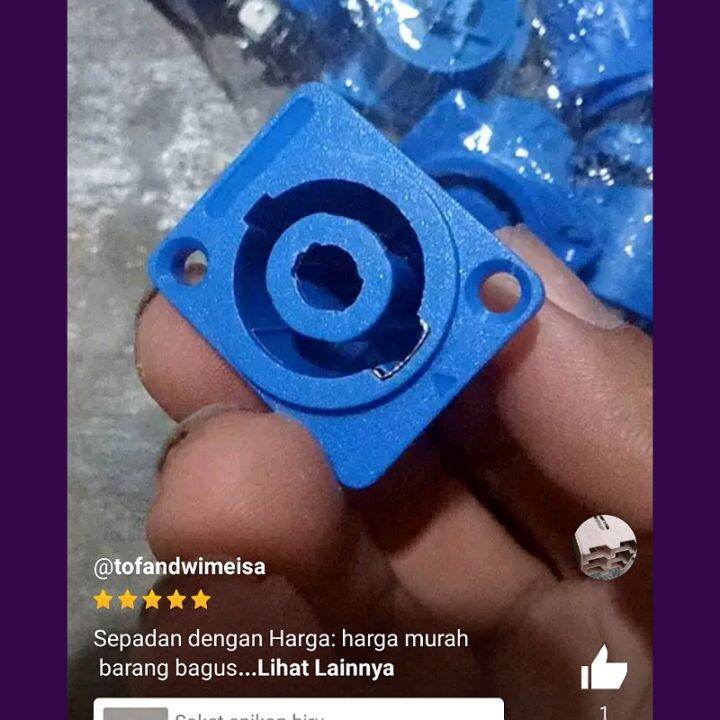 soket body spikon biru amplifier | Lazada Indonesia