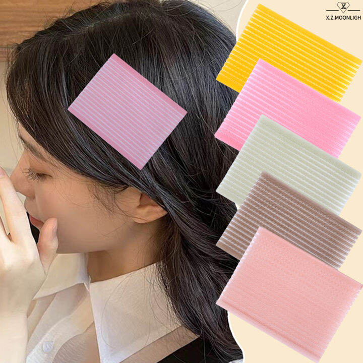 【X.Z.MOONLIGH】Hairline Color Sticky Posting Broken Hair Bangs Posting ...