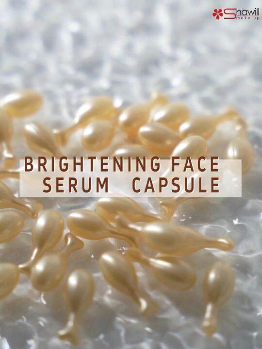 Shawill Make up Brightening face serum capsule Hydrating Moisturizing ...