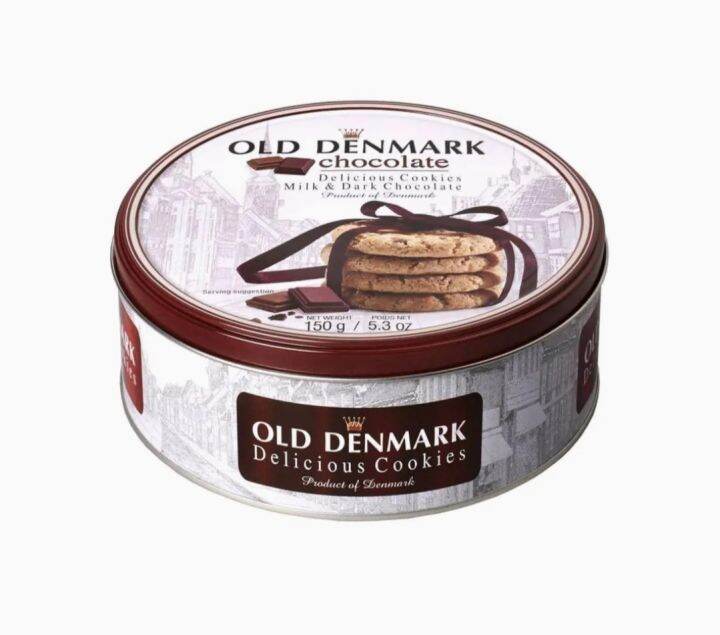 Old Denmark Milk & Dark Chocolate Cookies 150g | Lazada PH