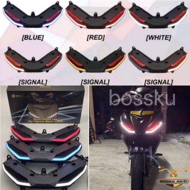 Zhipat Mata Gaban Lampu Dada Vietnam Yamaha Y15ZR Y15 Ysuku V1 V2 Signal Daylight DRL Lampu Dada ...