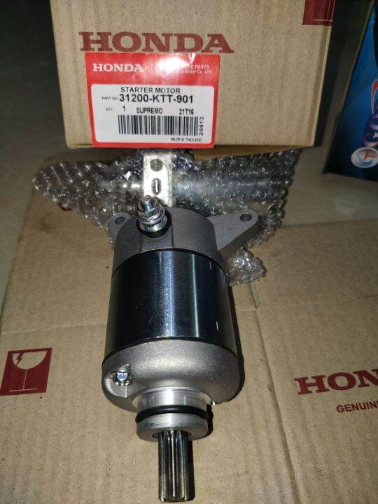 Honda genuine starter motor assy for tmx supremo/tmx150 | Lazada PH