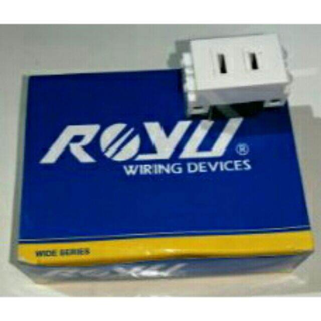 ROYU WIDE SERIES FLAT PIN & UNIVERSAL OUTLET | Lazada PH