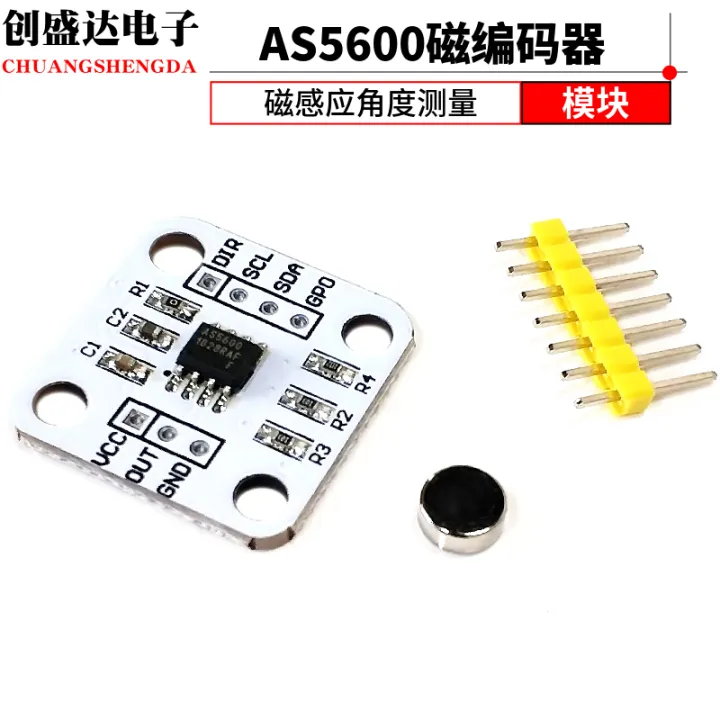 As5600 Magnetic Encoder Magnetic Induction Angle Measurement Sensor