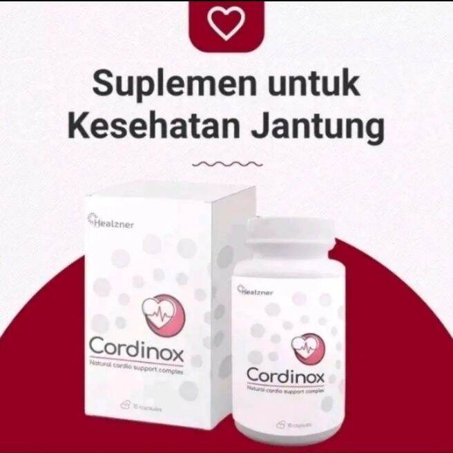 Cordinox Herbal Obat Kolestrol Dan Hipertensi Asli Original | Lazada ...