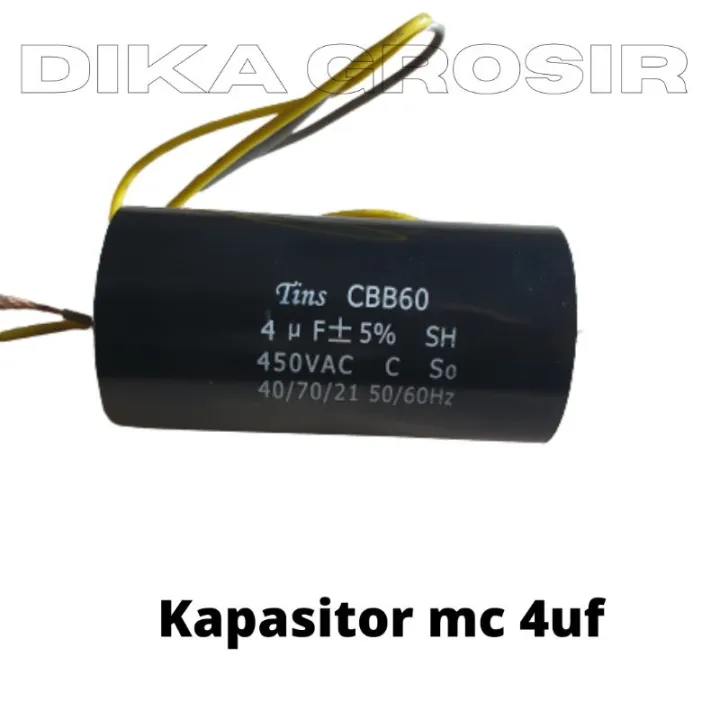 kapasitor mesin cuci 2 tabung 4 uf | Lazada Indonesia