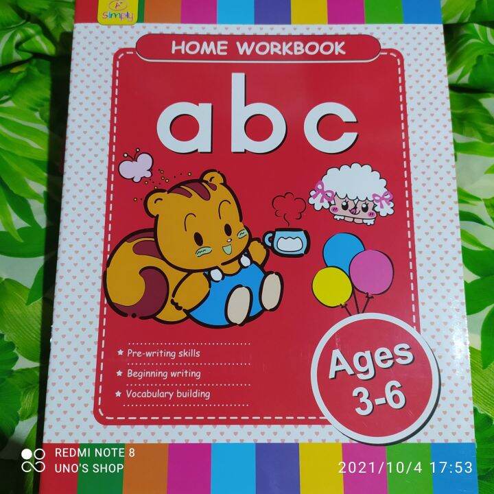 8 in 1 HOME WORKBOOK (ABC,NUMBERS,PHONICS,COUNTING, ADDITION ...