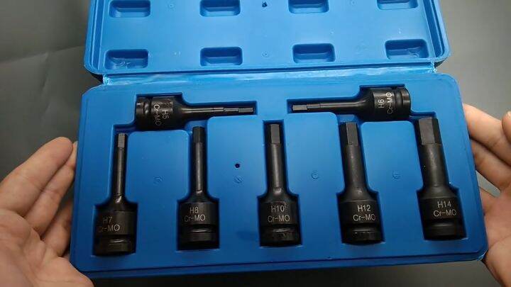 IMPACT HEX SOCKET 1/2 INCH CR-MO H6 | Lazada Indonesia