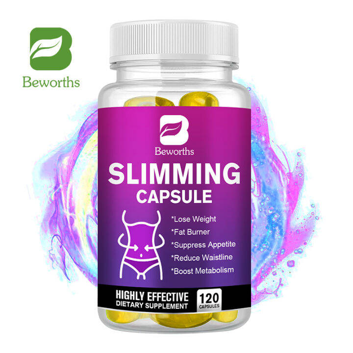 BEWORTHS Slimming Fat Burning Capsule Weight Loss Support Appetite ...