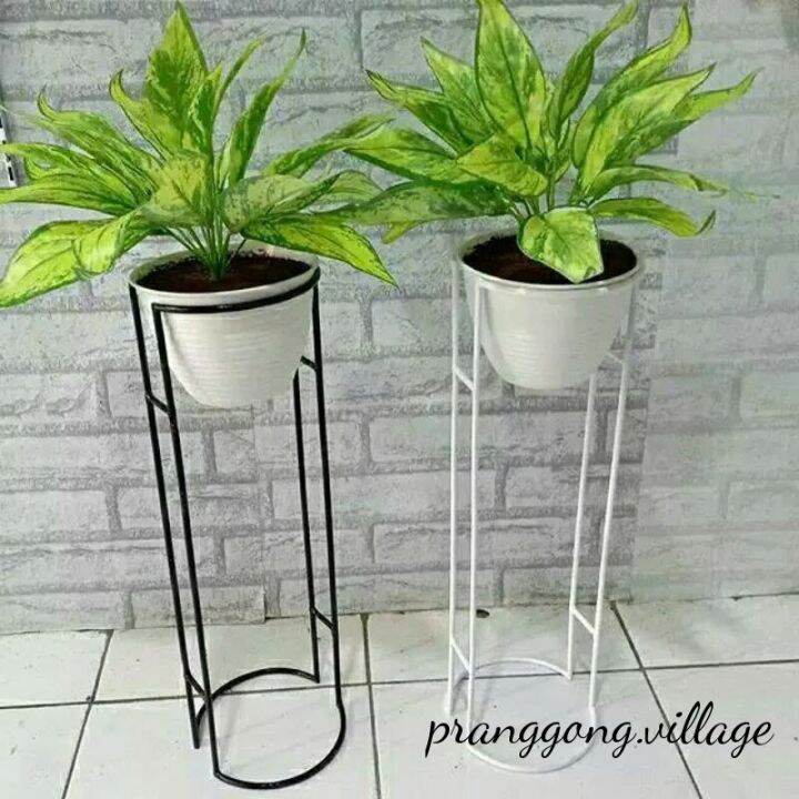 STANDING POT BUNGA MODEL TABUNG | Lazada Indonesia