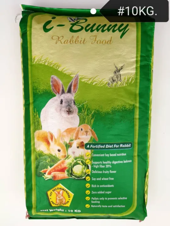 i-Bunny Rabbit Food Feed 10kg [IBunny] | Lazada