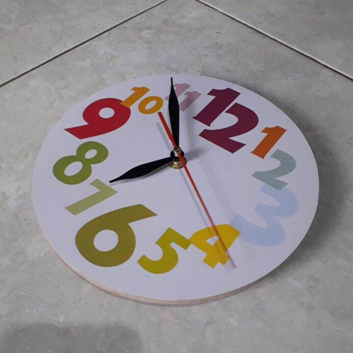 Jam dinding rumah unik desain minimalis JDC001 | Lazada Indonesia