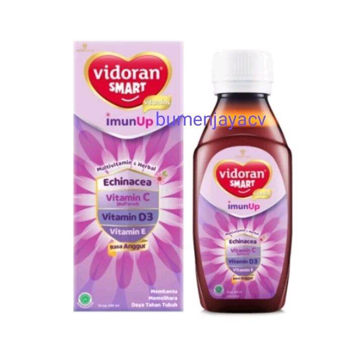 Vidoran smart syrup 100 ml multivitamin untuk anak | Lazada Indonesia