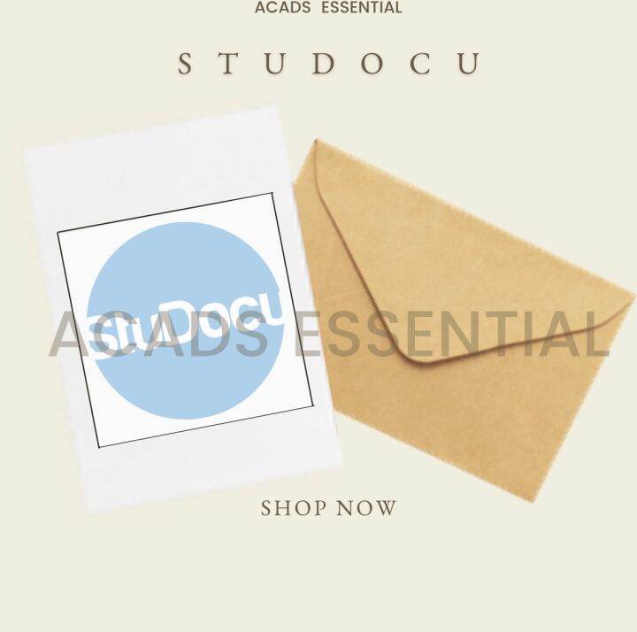 StuDuco Physical Copy Envelope | Lazada PH