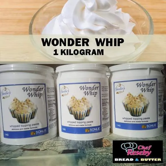 Wonder Whip 1Kg Whipping Cream Topping (Whippit) | Lazada PH