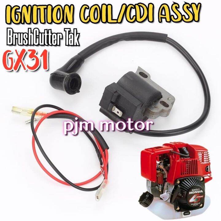 GX31 COIL koil cdi pengapian mesin potong rumput 4 tak BG 431 HONDA 4 stroke GX 31 | Lazada ...