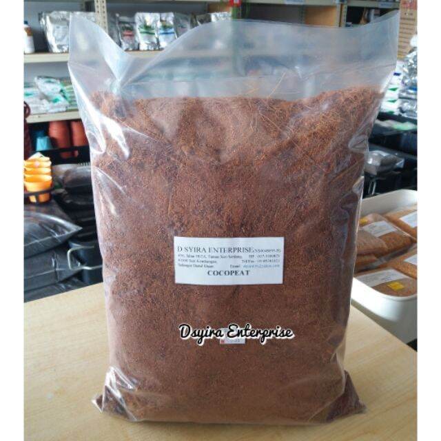 Cocopeat 1kg👉 Sabut Kelapa Halus 1kg | Lazada